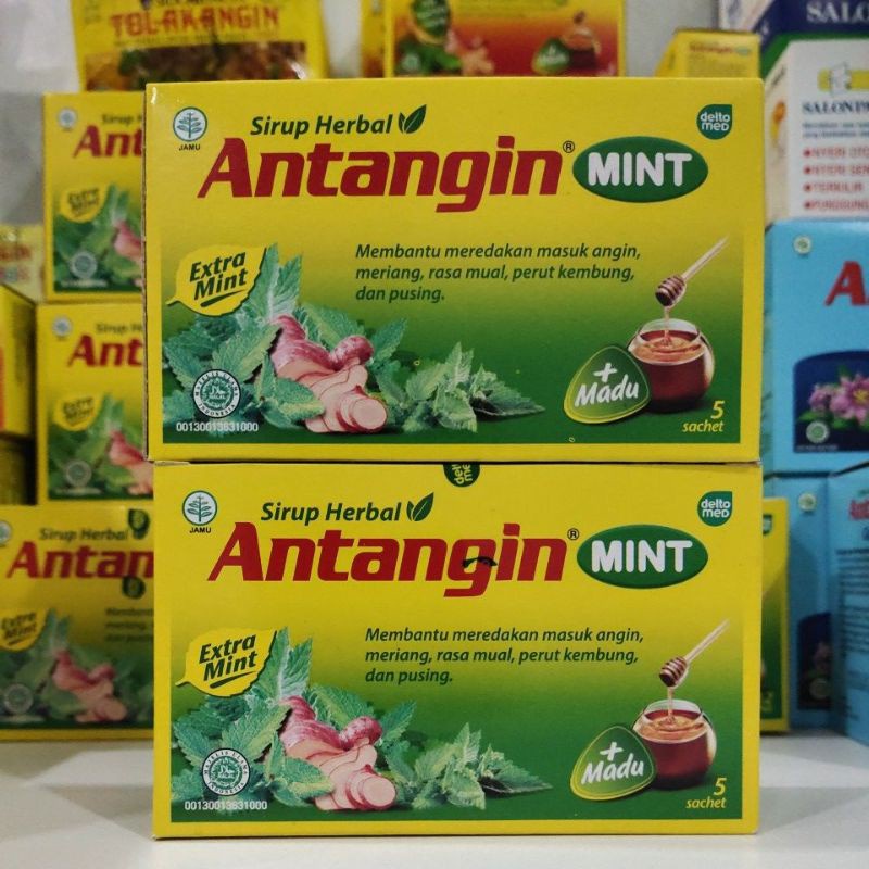 Jual Antangin Cair Mint Sachet Obat herbal masuk angin LakuLakuYuk ...