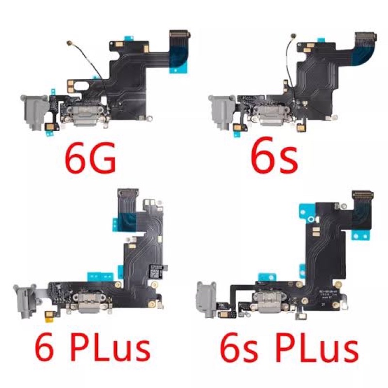 Jual KONEKTOR CONEKTOR CHARGER IP 6 6G 6S 6+ 6 PLUS 6S PLUS | Shopee ...