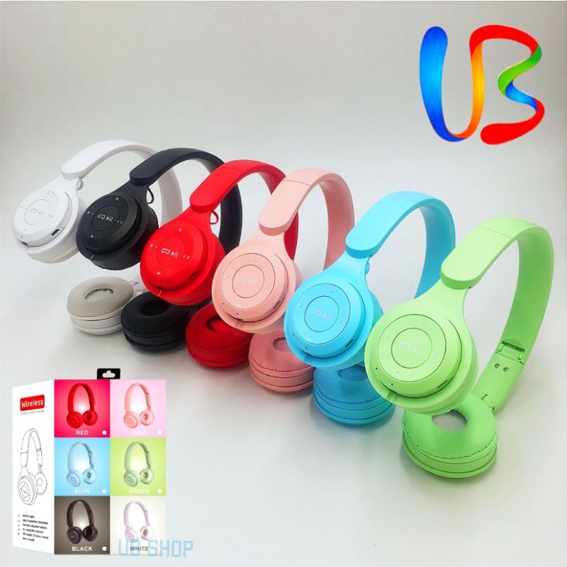 Jual VIVANO Headset Bluetooth Bando Macaron Y08 Headphone Bass Stereo Original | Shopee Indonesia
