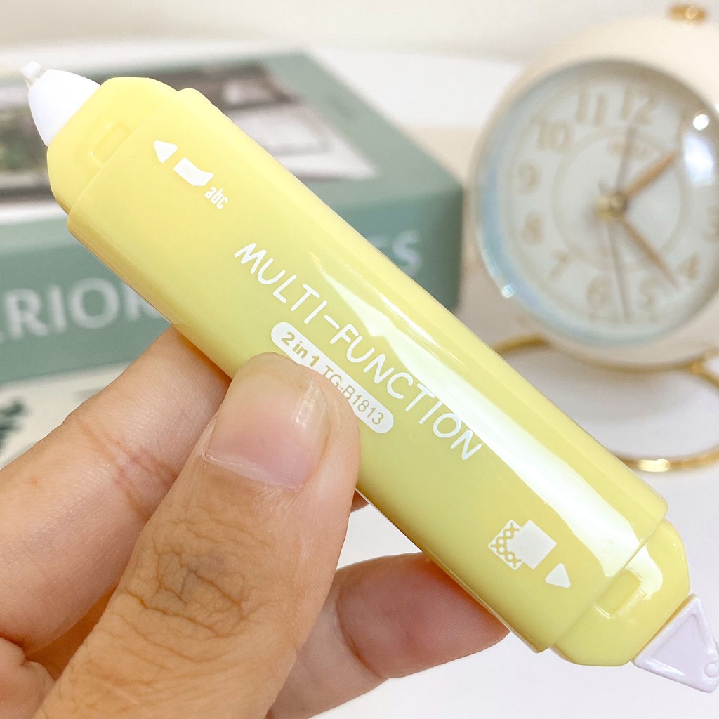 Jual 2 in 1 Multifunction Glue + Correction Tape / Tip Ex / Tipe X ...