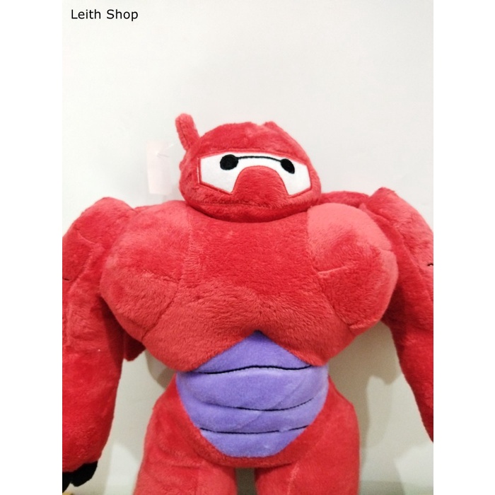 Jual Boneka Baymax Merah Big Hero Six 6 Hiro Hamada Wasabi Kartun ...