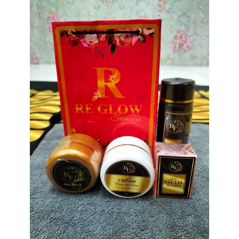 Jual RE glow ratu entok paket tambah sunblok sesuai gambar | Shopee ...