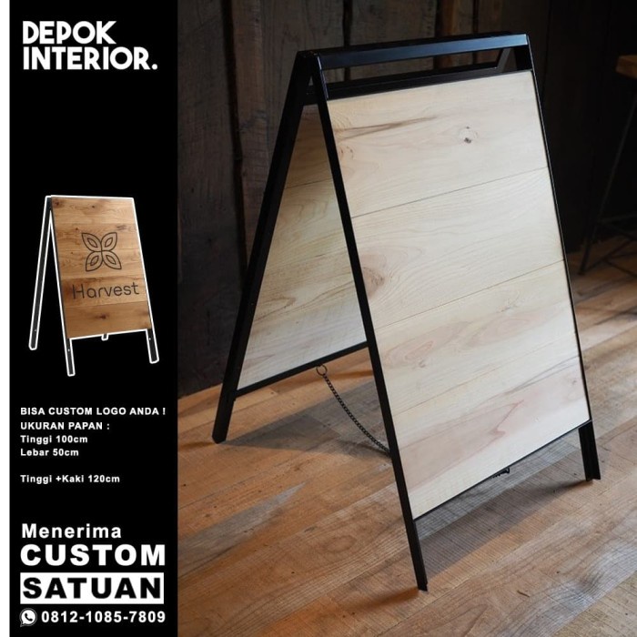 Jual Papan Papan Sign Cafe / Papan Sign Board Kedai / Papan Open ...