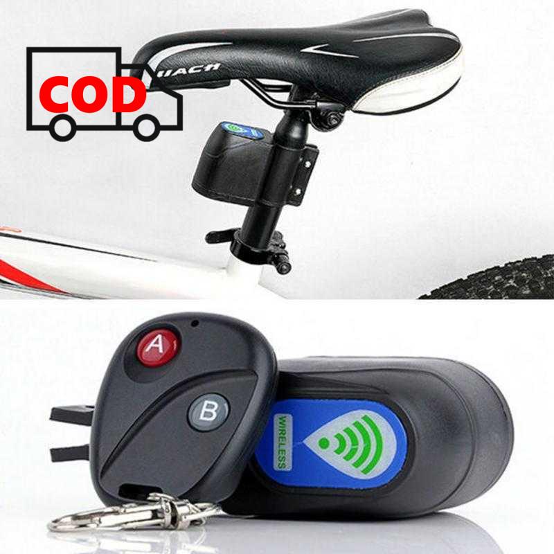Jual Alarm Sepeda Anti Maling Waterproof dengan Remote Control | Gembok ...
