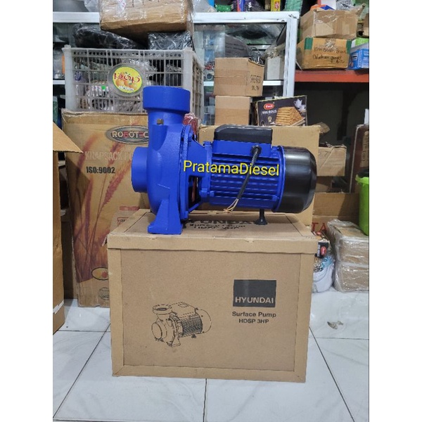Jual Pompa Air Centrifulgal HYUNDAI HDSP 3.0HP 220Volt 3inch Pompa ...