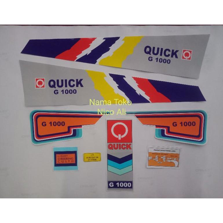 Jual BISA COD Stiker traktor g1000 | Shopee Indonesia