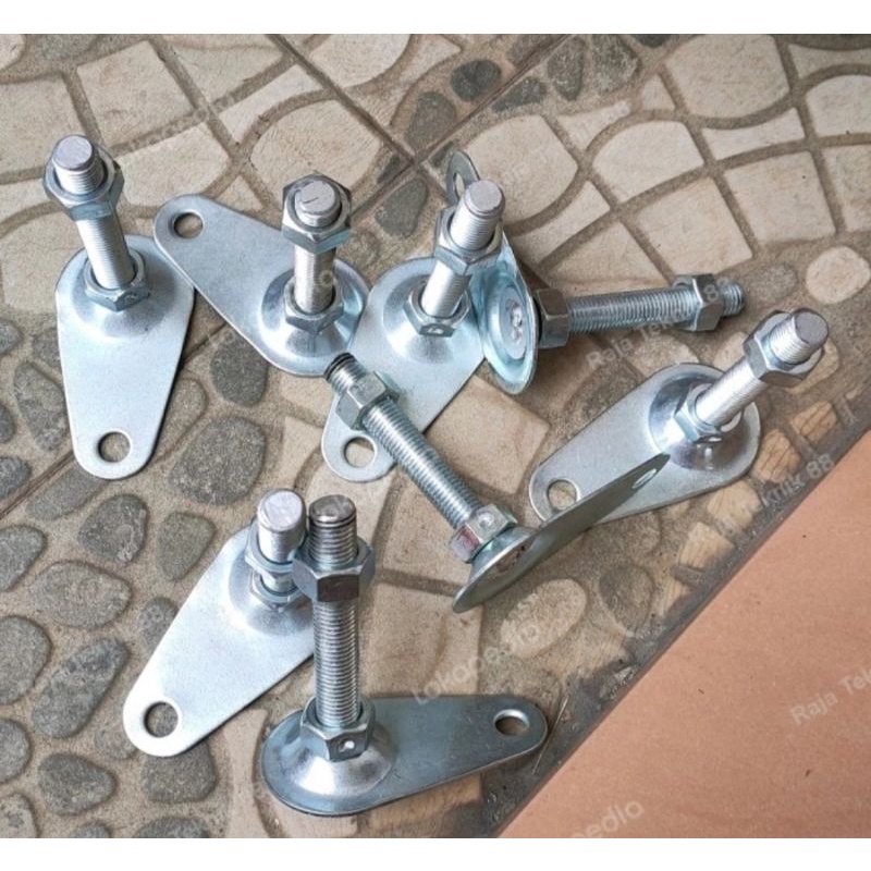 Jual kaki meja mangkok oval m12x100 mm/ foot adjuster m12x100 / kaki ...