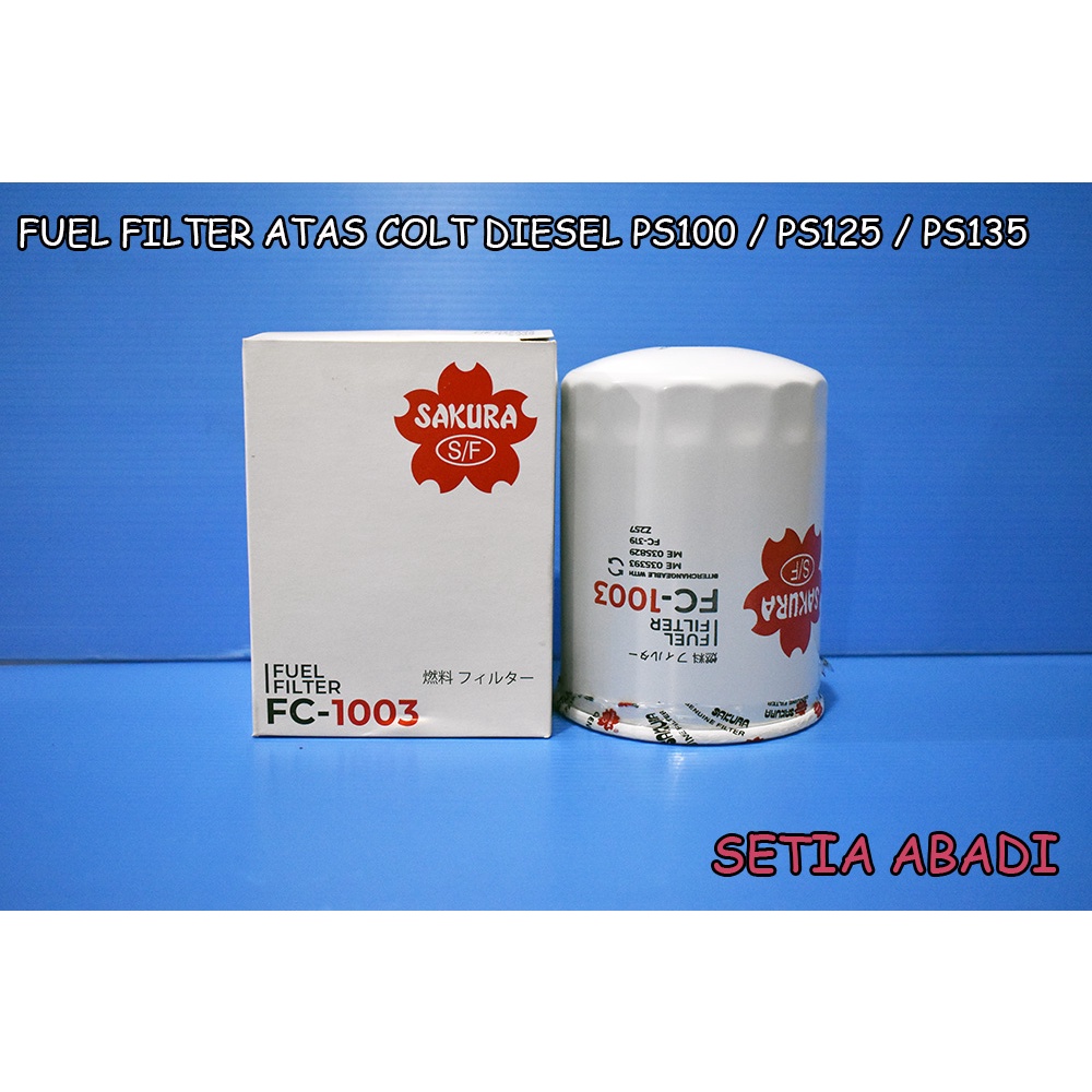 Jual FUEL FILTER / FILTER SOLAR ATAS COLT DIESEL PS100 / PS125 / PS135 ...