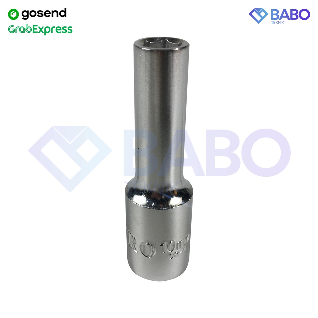 Jual Mata sock panjang (Deep Sock) 10mm WIPRO 1/2 " 6PT Socket Shock ...