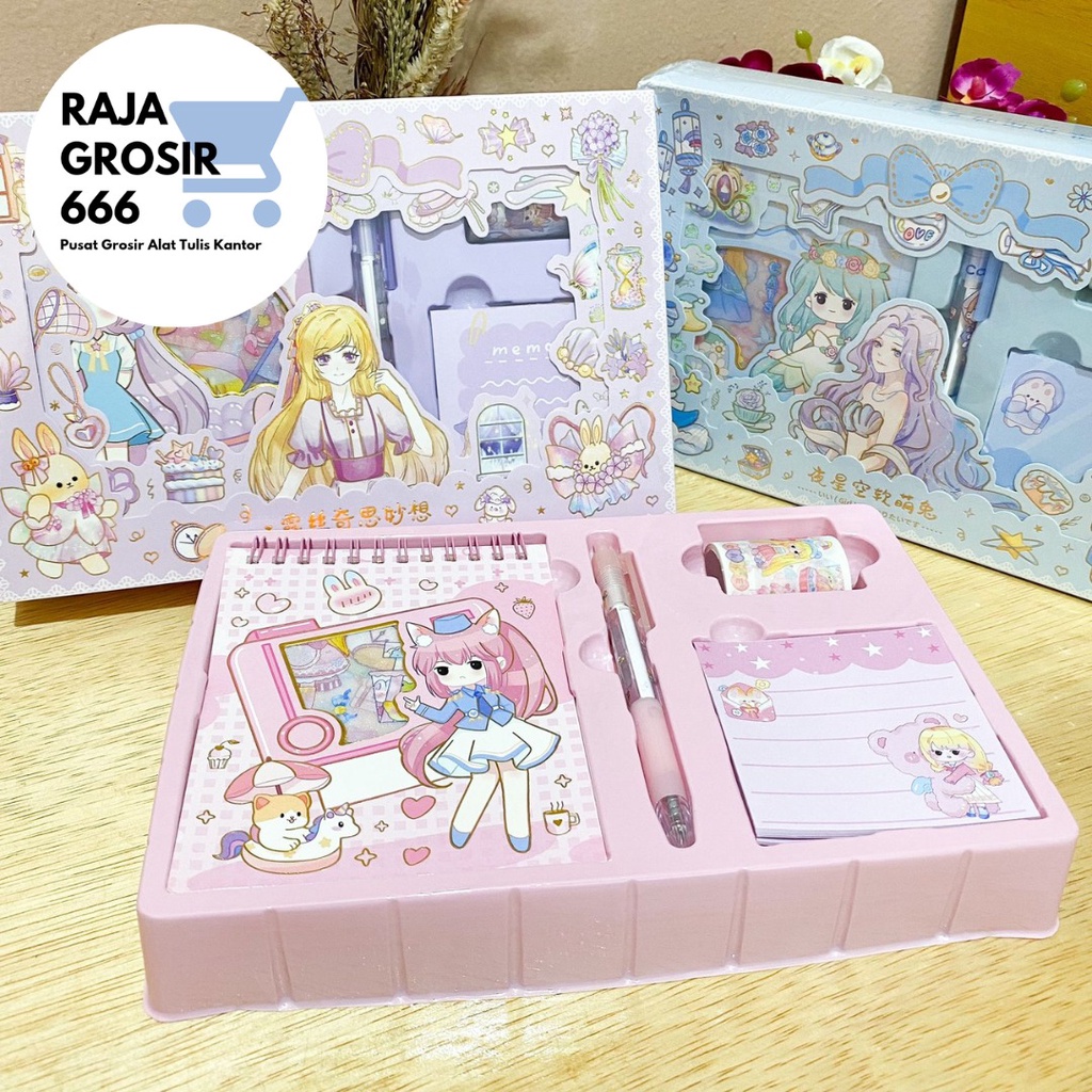 Jual PAKET STIKER 4 IN 1 SH-4444 ( BUKU SPIRAL STIKER | CUTTER CETEK ...