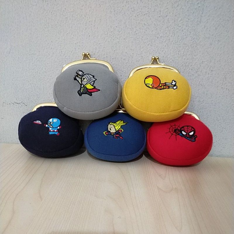 Jual Tempai Koin Dompet Koin Mini Pouch Marvel x Miniso Coin Purse ...