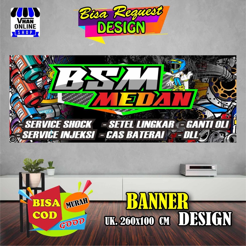 Jual Spanduk Banner Bengkel Motor Model Terbaru C, Jualan Sparepart ...
