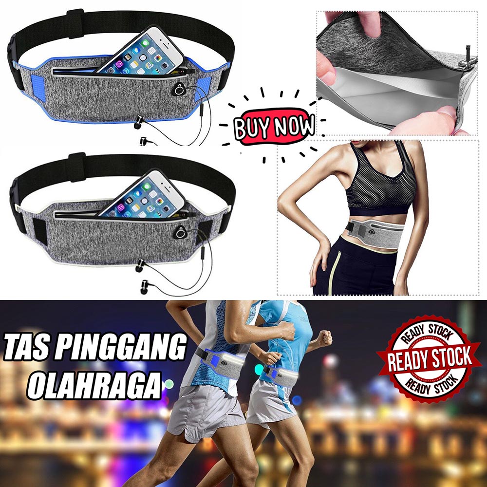 Jual Tas Pinggang Olahraga Jogging Running Sport Belt Waist Bag CFD ...