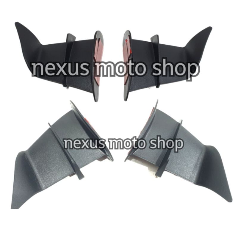 Jual winglet aerodynamic winglet universal winglet samping wingkit body ...
