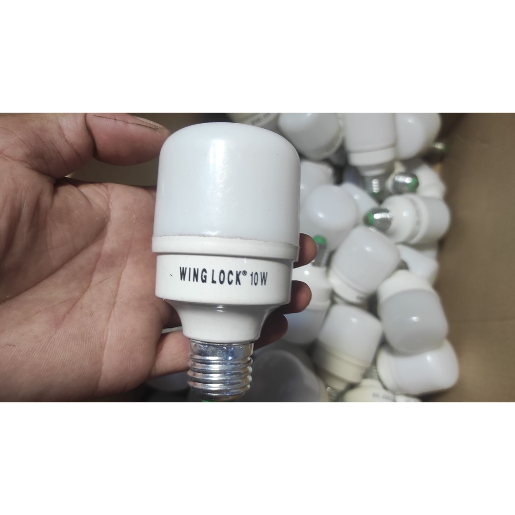 Jual LAMPU BOHLAM LED WING LOCK 10 WATT | Shopee Indonesia