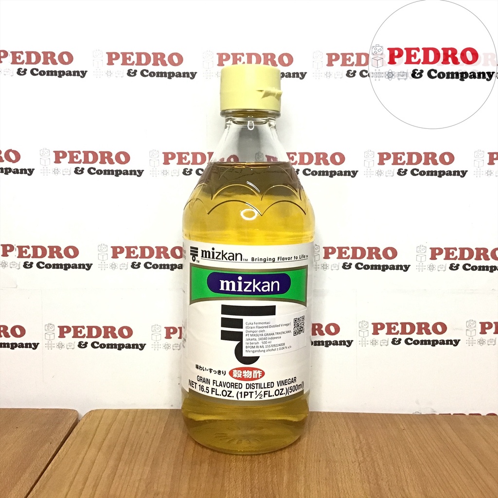 Jual Mizkan grain flavor distiled vinegar 500 ml - cuka fermentasi | Shopee Indonesia