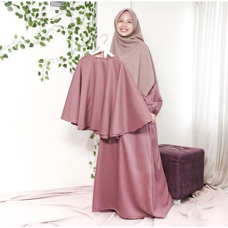 Jual GAMIS BUSUI. CAPE BUSUI. BY HIJAB ALILA | Shopee Indonesia