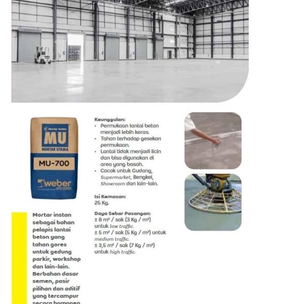 Jual MU-700 Floor Hardener 25kg | Shopee Indonesia