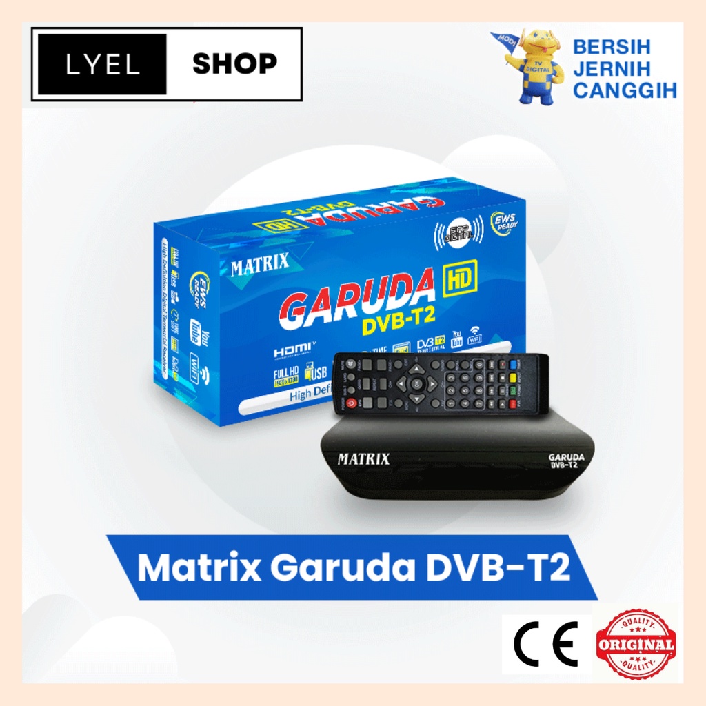 Jual TV Box Digital Matrix Garuda Set Top Box TV Digital Full HD ...