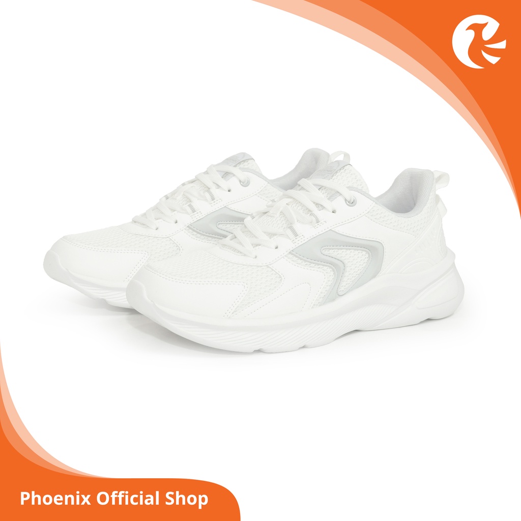 Jual Phoenix Official - Sepatu Sneakers Wanita - Cleon All White ...