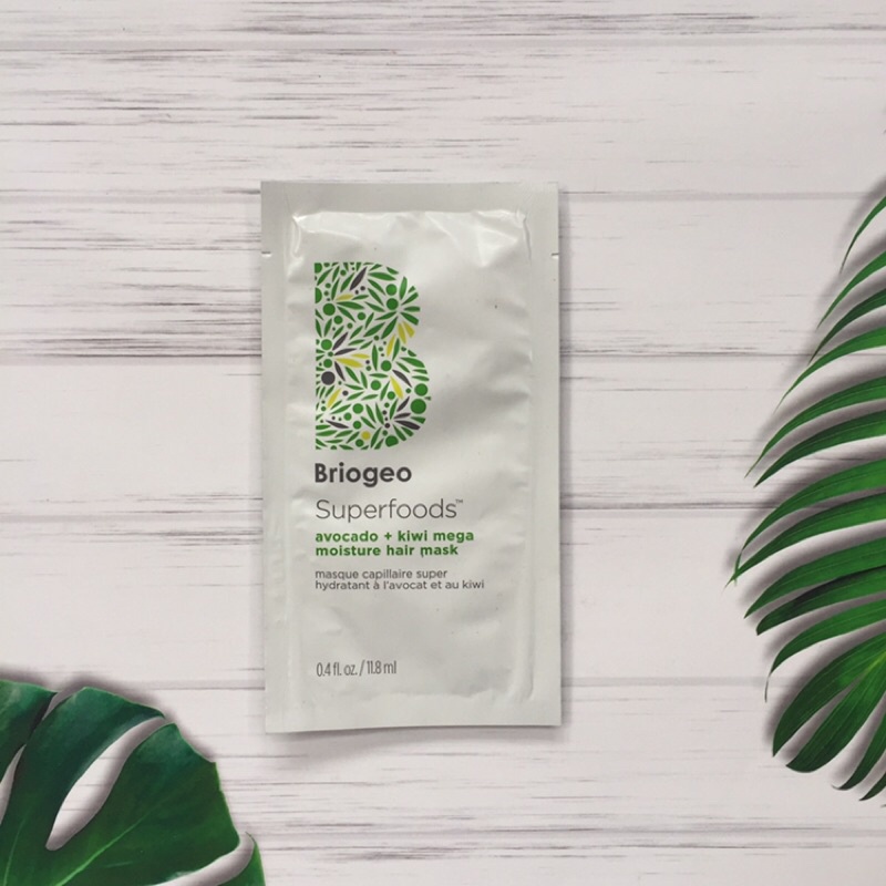Jual Briogeo Superfoods Avocado + Kiwi Mega Moisture Hair Mask sample ...