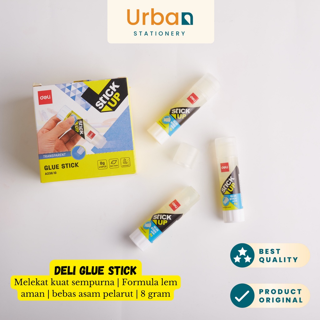 Jual Deli Glue Stick / Lem Stik 8 gram EA23610 | Shopee Indonesia
