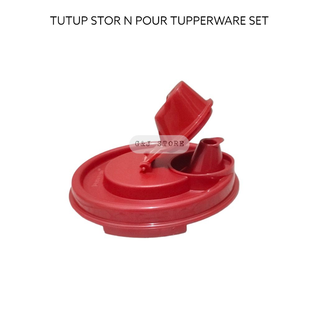 Jual TUTUP STOR N POUR SET DAN ECER 1 PCS TUPPERWARE | Shopee Indonesia