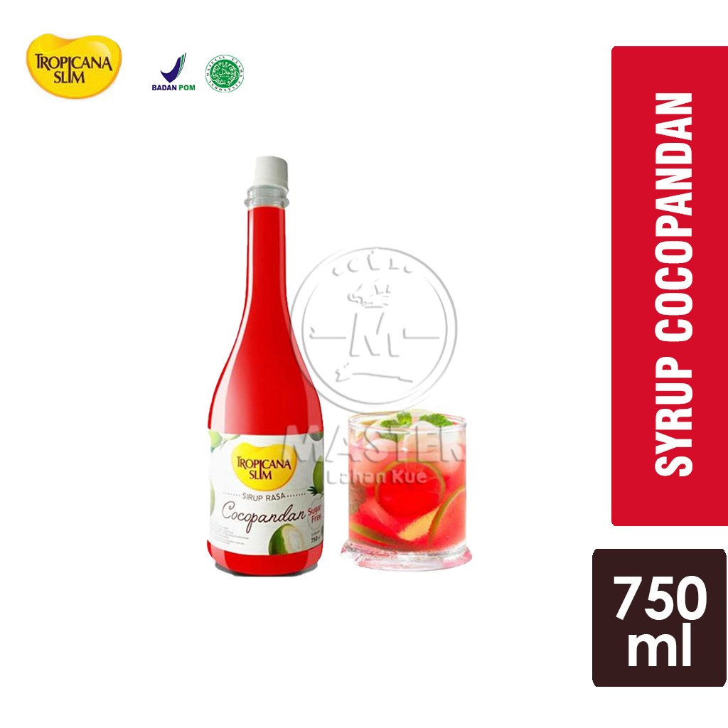 Jual Tropicana Slim Sirup Cocopandan [Botol 750ml] | Shopee Indonesia