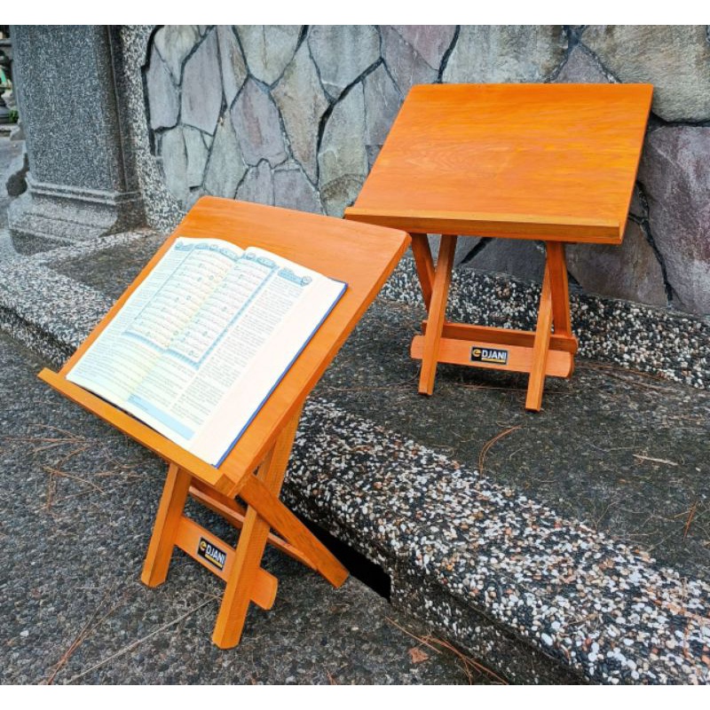 Jual [Bisa diatur kemiringan meja ] Meja Baca Al Quran/ Tatakan Al ...