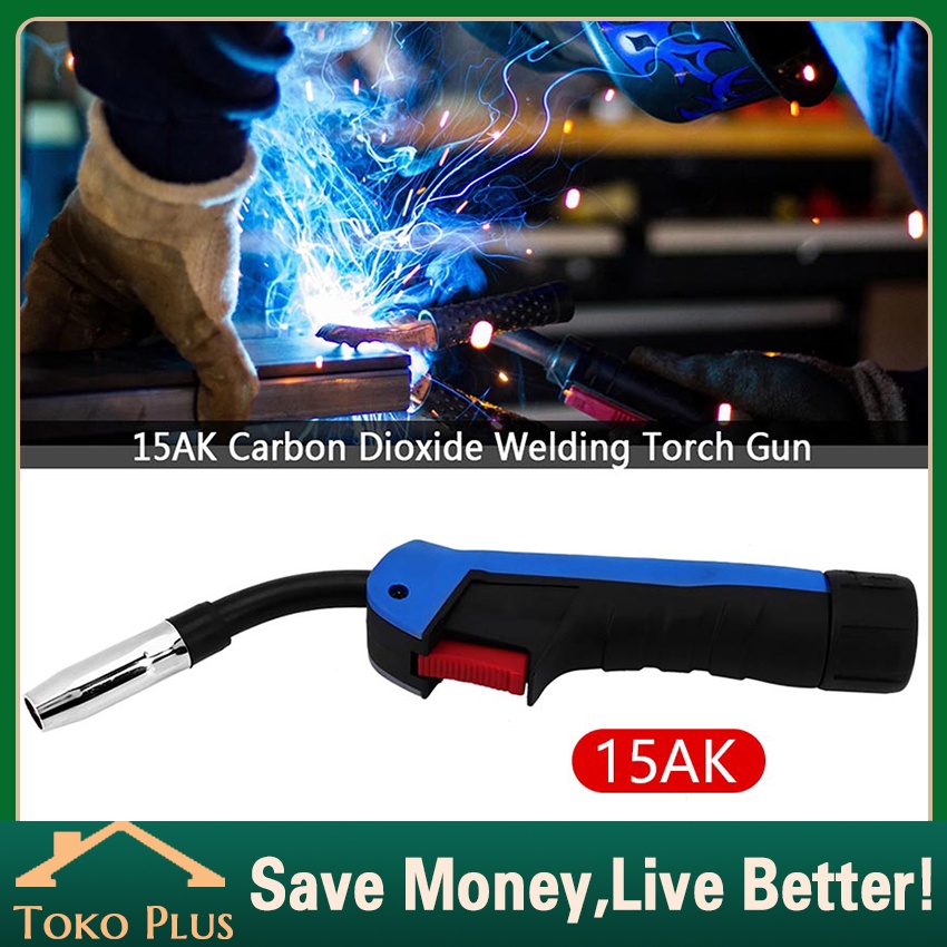 Jual MB-15AK MIG Stang Las Welding Torch MB15 Mesin Las 15ak Karbon Dioksida Mig / Mag Torch ...