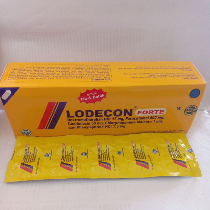 Jual LODECON harga per strp isi 10 tablet | Shopee Indonesia