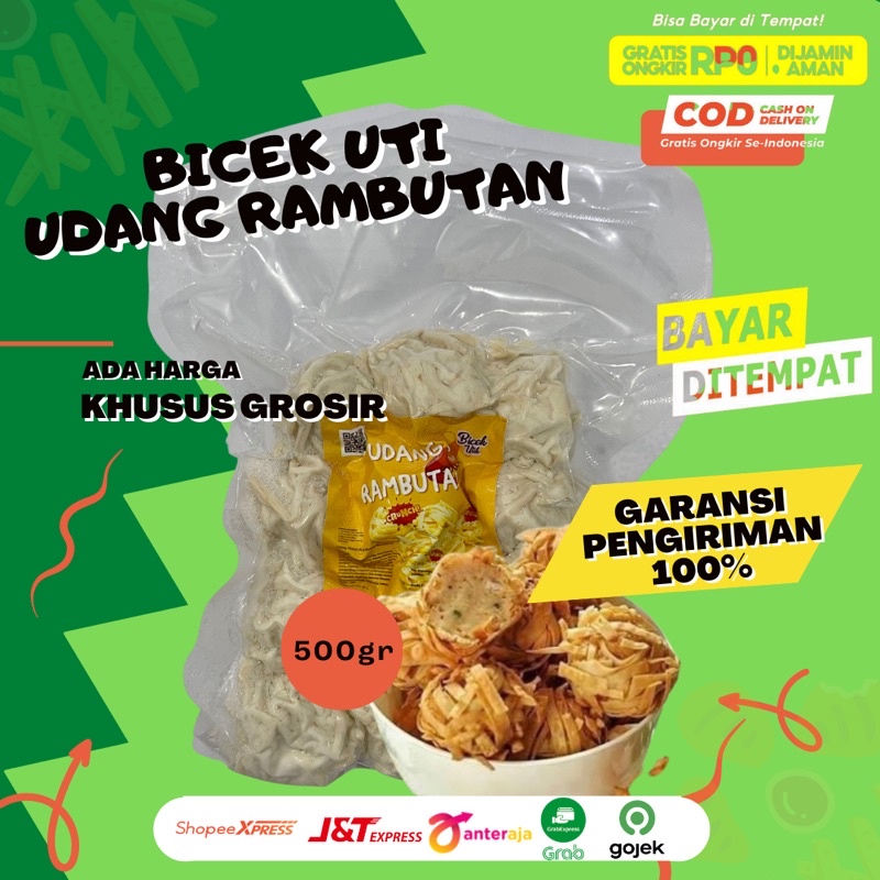 Jual DIMSUM FROZEN FOOD / BICEK UTIK UDANG RAMBUTAN FROZEN / BOLA ...