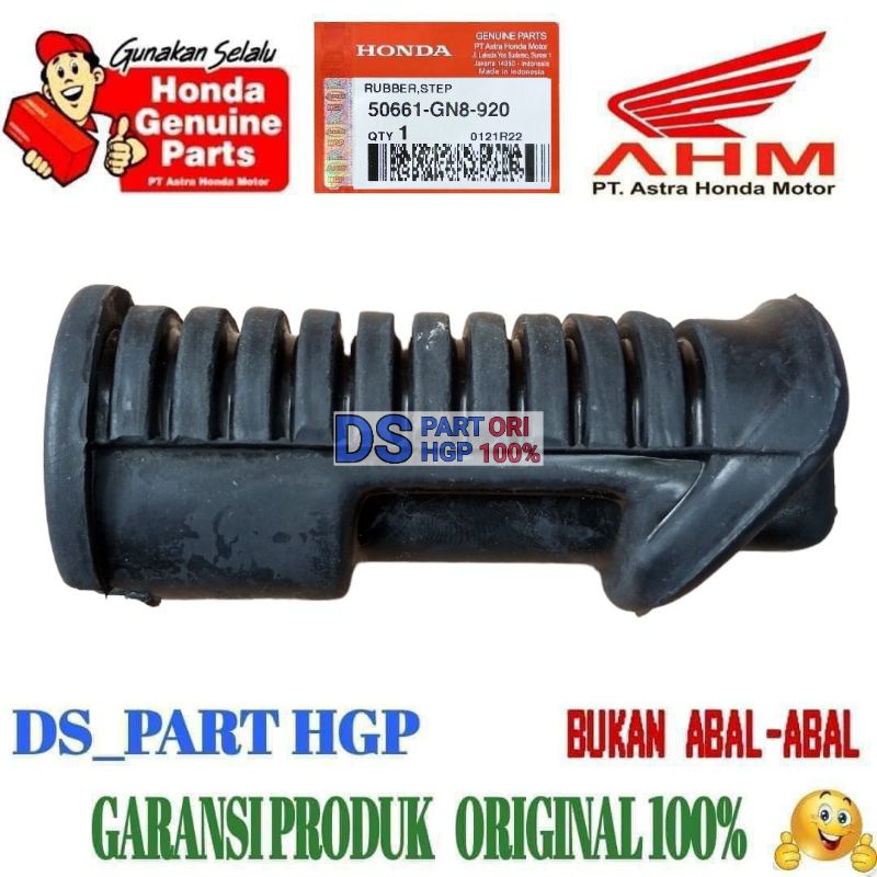 Jual HGP 50661-GN8-920 Karet Foot Step Bar Step Pijakan Kaki Grand ...