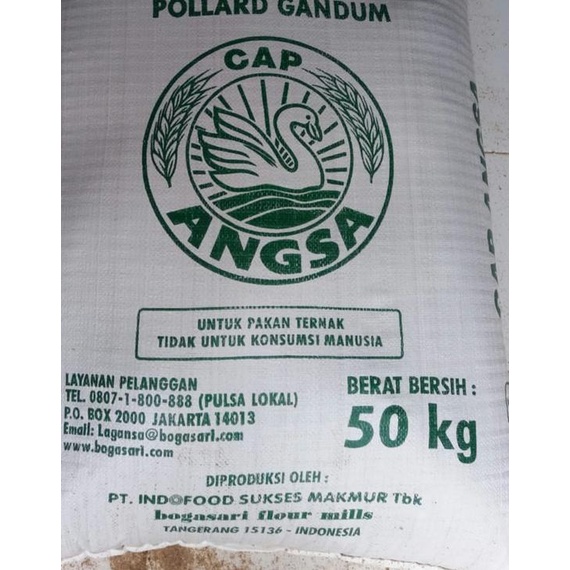 Jual Pollard Gandum Cap Angsa per 10Kg | Shopee Indonesia