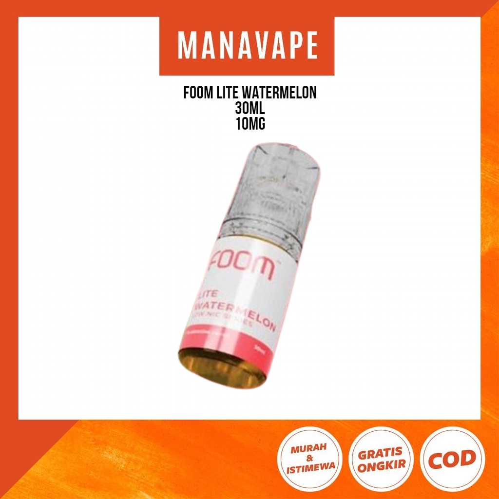 Jual FOOM LITE SERIES SALT NIC 30ML / 10MG | Shopee Indonesia