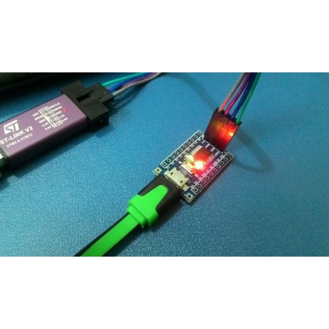 Jual St Link Stlink St Link V2 Mini Stm8 Stm32 Downloader Programmer Shopee Indonesia