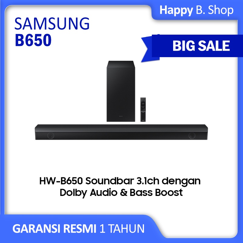 Jual Samsung Soundbar HW B650 Resmi | Shopee Indonesia