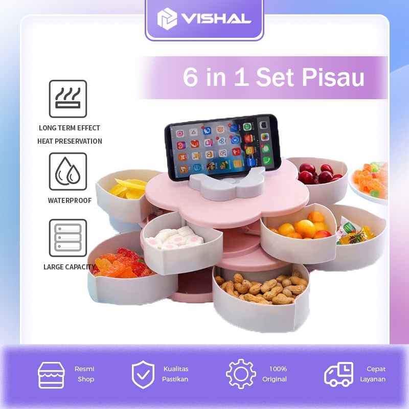 Jual VISHAL TOPLES BUNGA MEKAR 2 SUSUN | TOPLES BUNGA PUTAR CANDY OR ...