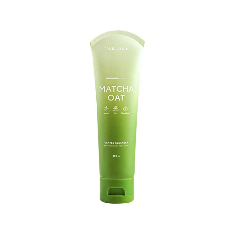 Jual TRUE TO SKIN MATCHA OAT GENTLE CLEANSER / EYES ON YOU / TRUETOSKIN ...