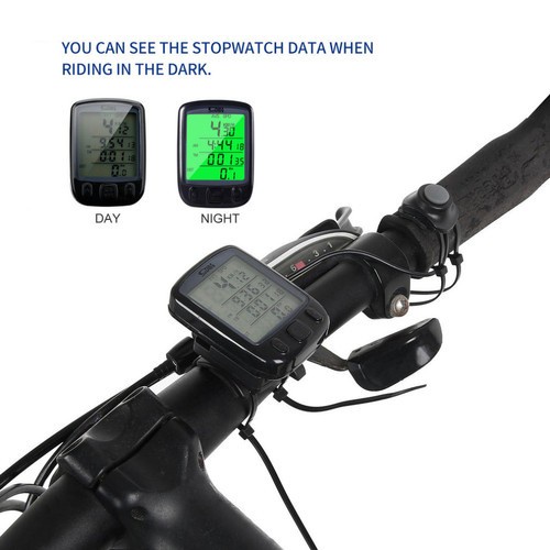 Jual Speedometer Sepeda Waterproof Backlight LCD Display | Shopee Indonesia