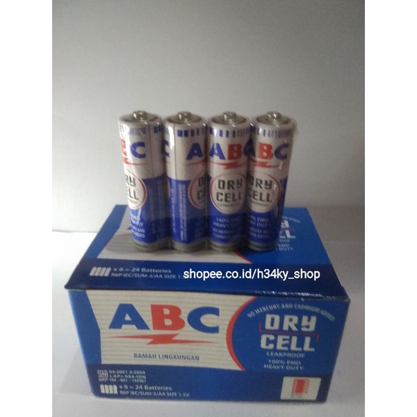 Jual Baterai ABC R6P | Shopee Indonesia