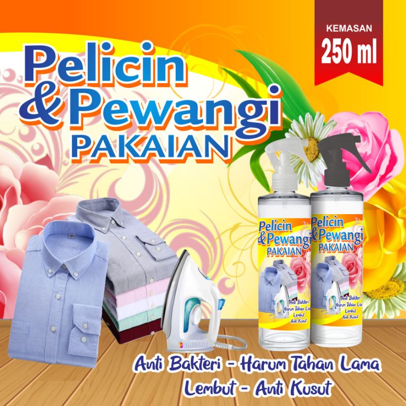 Jual R-CLEAN Pelicin Setrika dan pengharum pakaian aneka aroma wangi ...