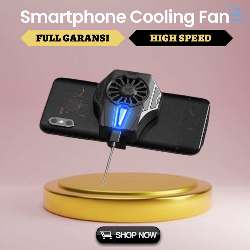 Jual MEMO Kipas Angin Radiator USB Pendingin HP Cooler Cooling Coling ...