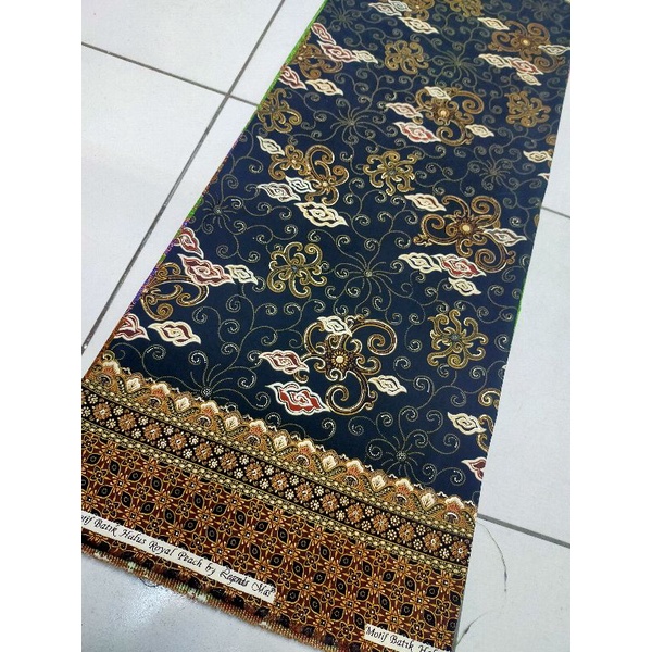 Jual Bahan Batik Halus Semi Sutra / Kain Batik Legenda Mas Motif ...