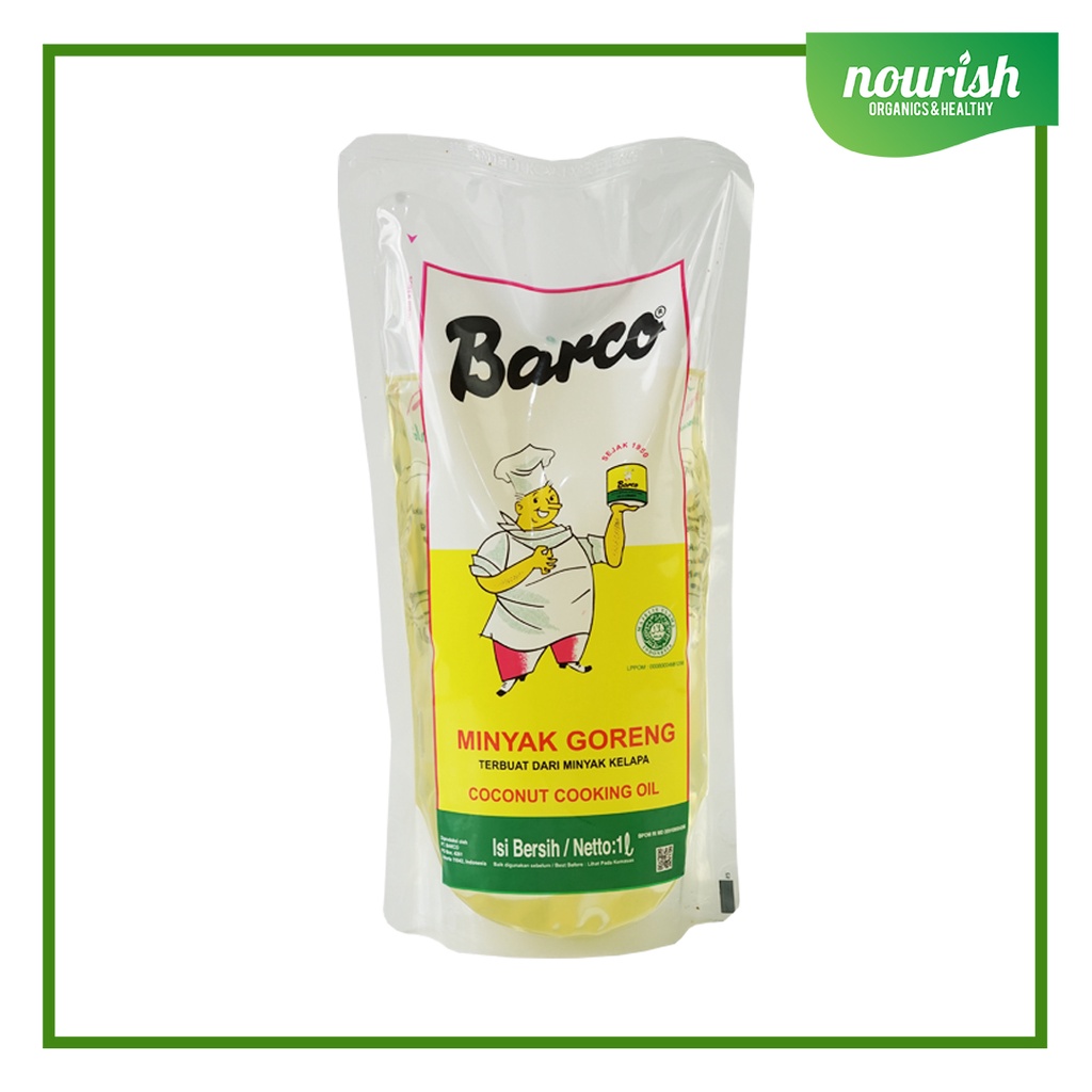 Jual BARCO Minyak Goreng Kelapa / Coconut Cooking Oil - 1L POUCH ...