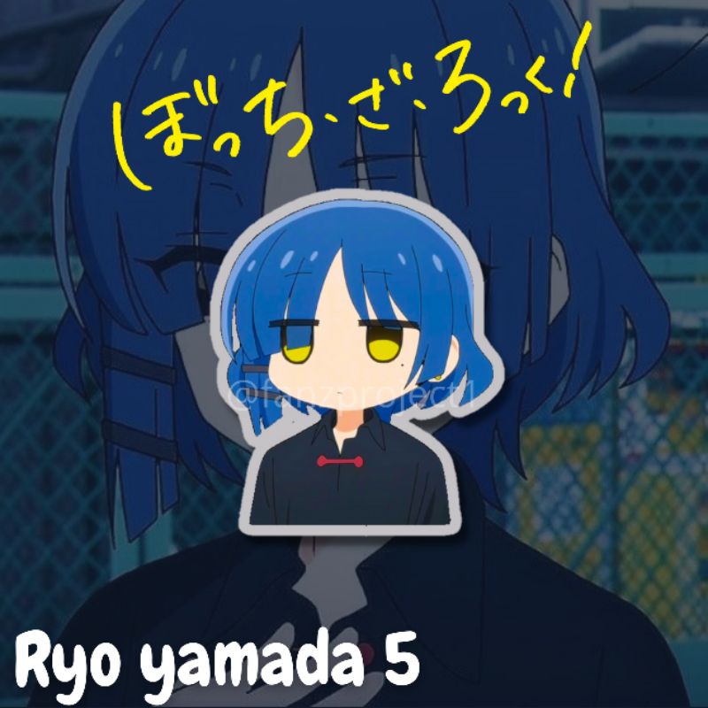 Jual STICKER ANIME RYO YAMADA BOCCHI THE ROCK! (WATERPROOF) | Shopee ...