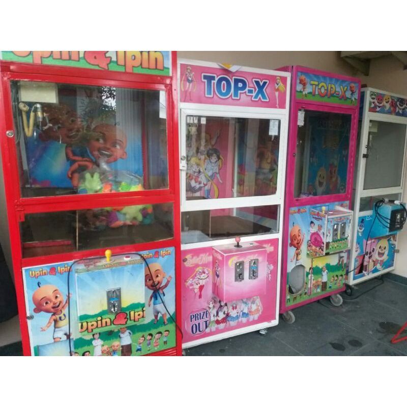 Jual mesin capit boneka second free 100koin & 100boneka | Shopee Indonesia
