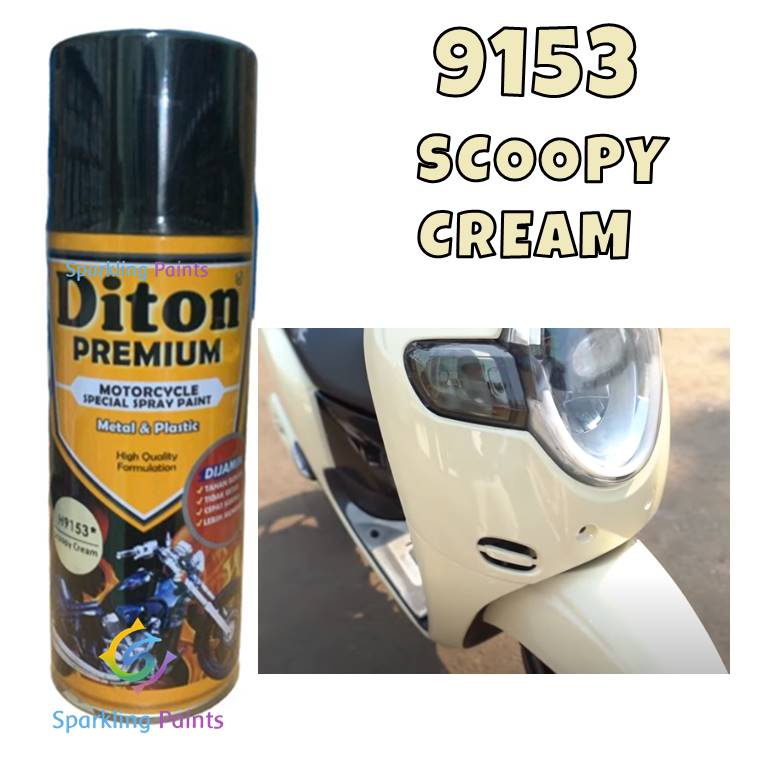 Jual Pilox Diton Premium Scoopy Cream 9153 400ml Krem Krim Cat Pilok ...