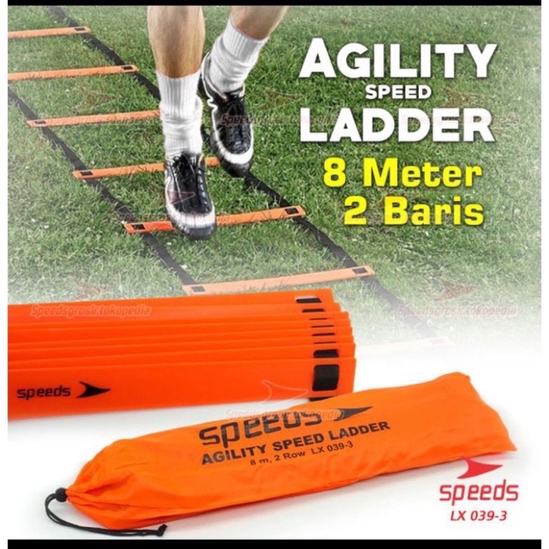 Jual AGILITY LADDER speeds original total 8 meter tangga ketangkasan ...