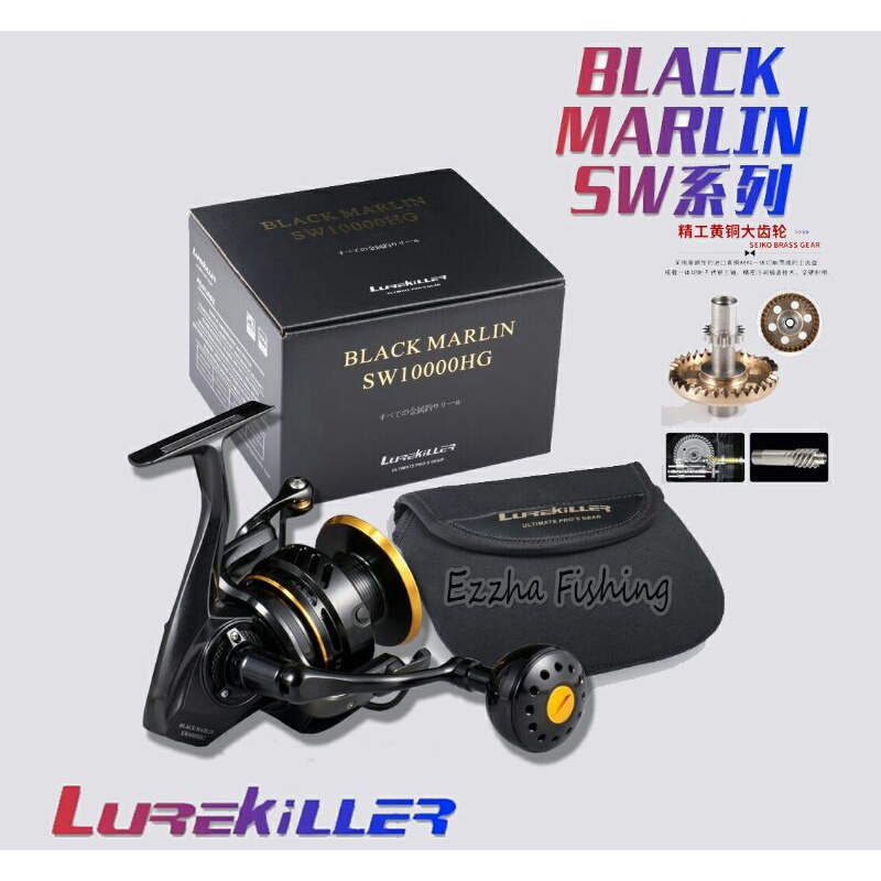 Jual LUREKILLER BLACK MARLIN SW| Full Metal High Speed Ratio 6.2.1 ...